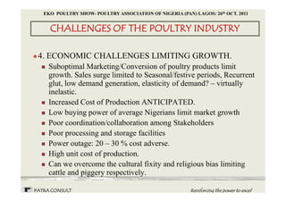 Poultry production challenges, potentials and way forward pan-lagos ...