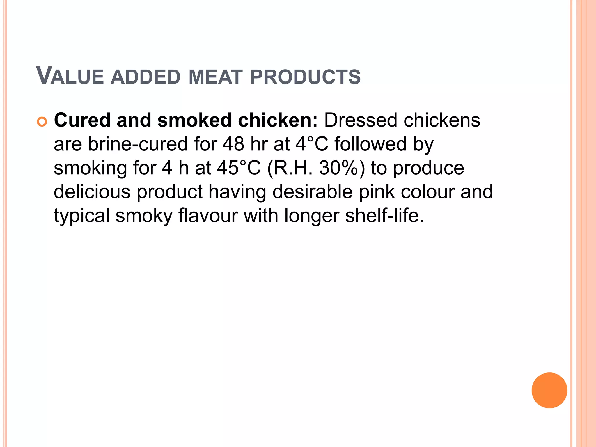 Value Added Poultry Products | PPTX
