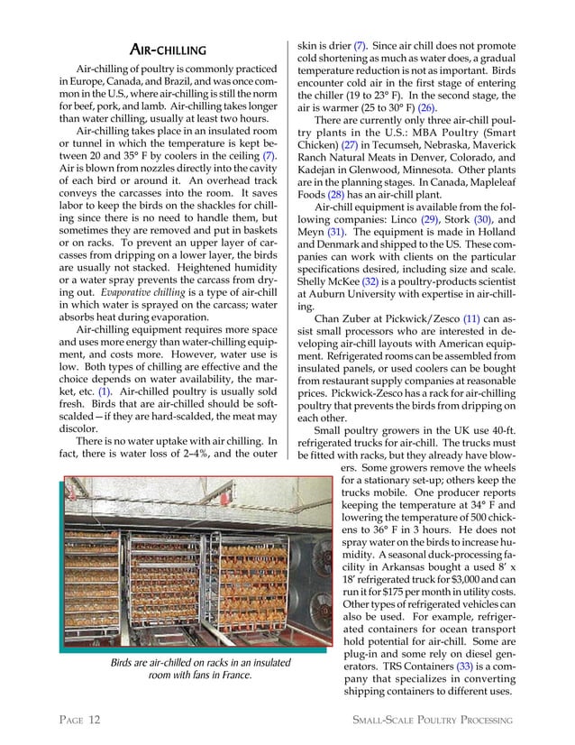 Small-Scale Poultry Processing | PDF