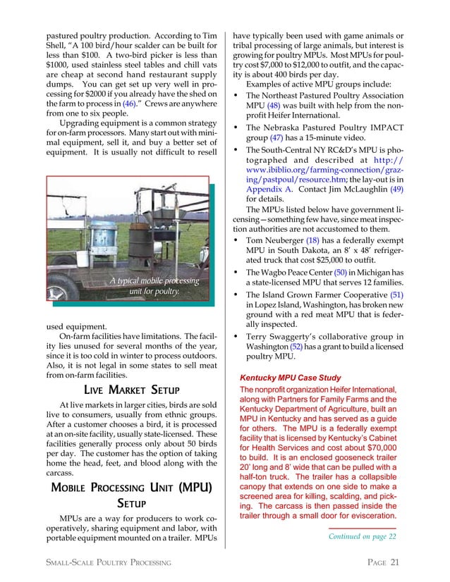 Small-Scale Poultry Processing | PDF
