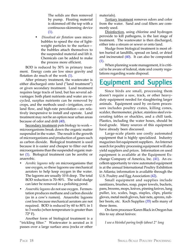 Small-Scale Poultry Processing | PDF