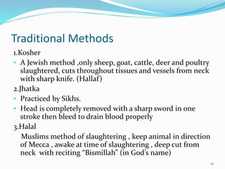 Poultry processing | PPTX