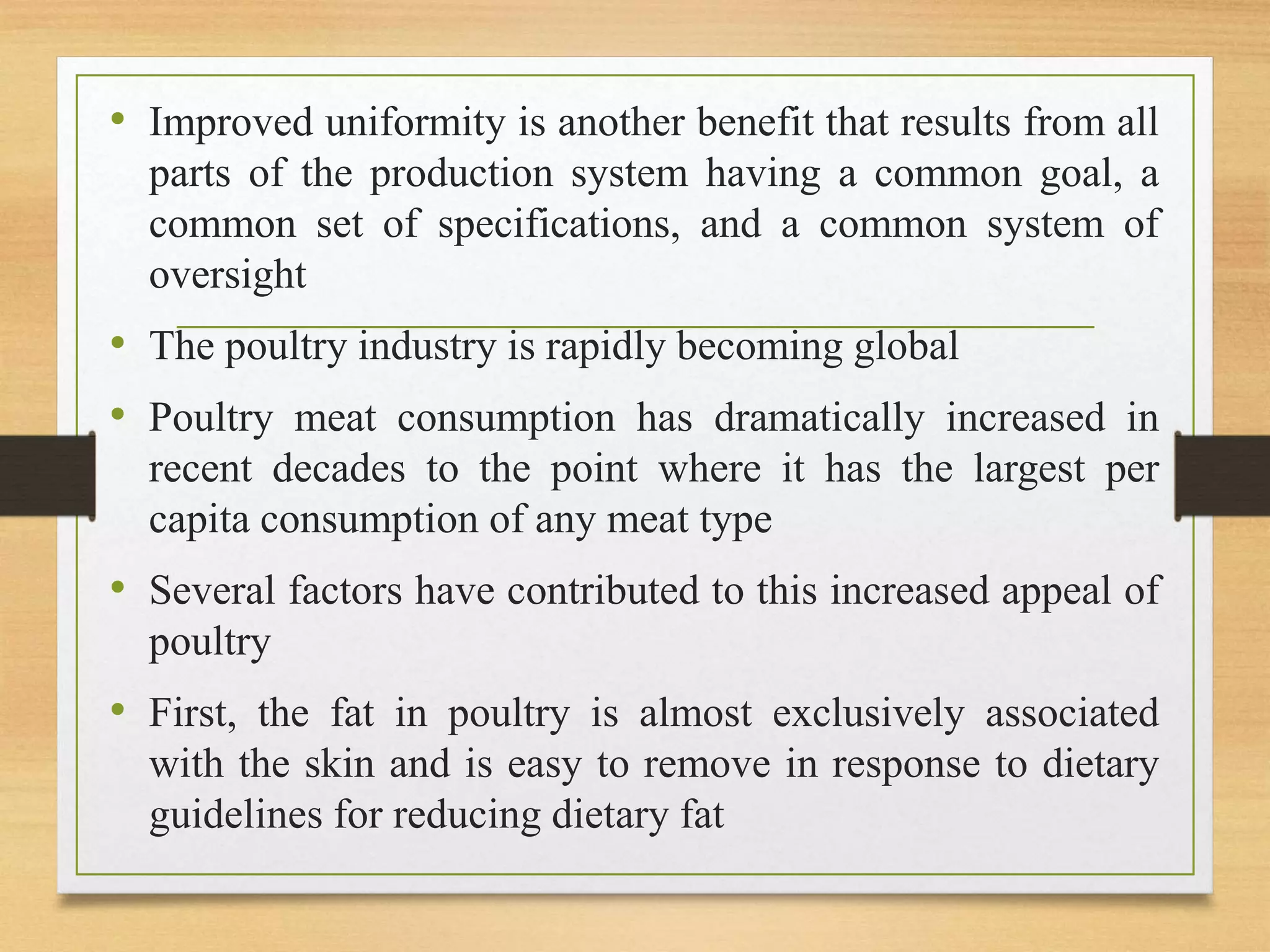 Poultry processing (1) | PPTX