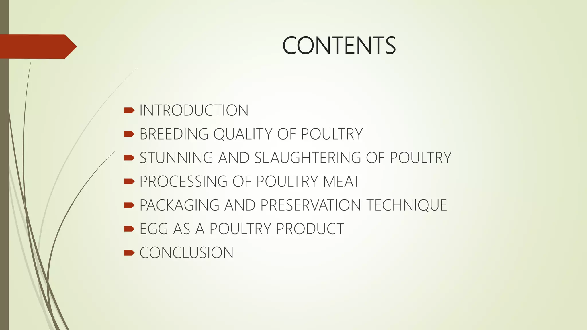 Poultry processing and poultry products ppt by dhanush rayapati | PPTX