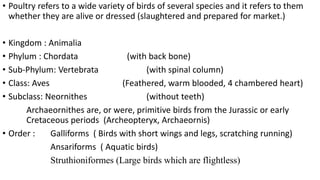 Poultry production | PPT