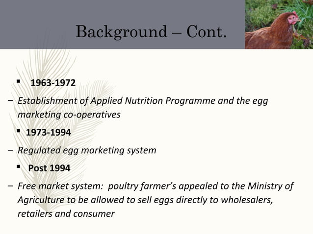 Poultry Value Chain Analysis in Lesotho - Egg Production | PPT