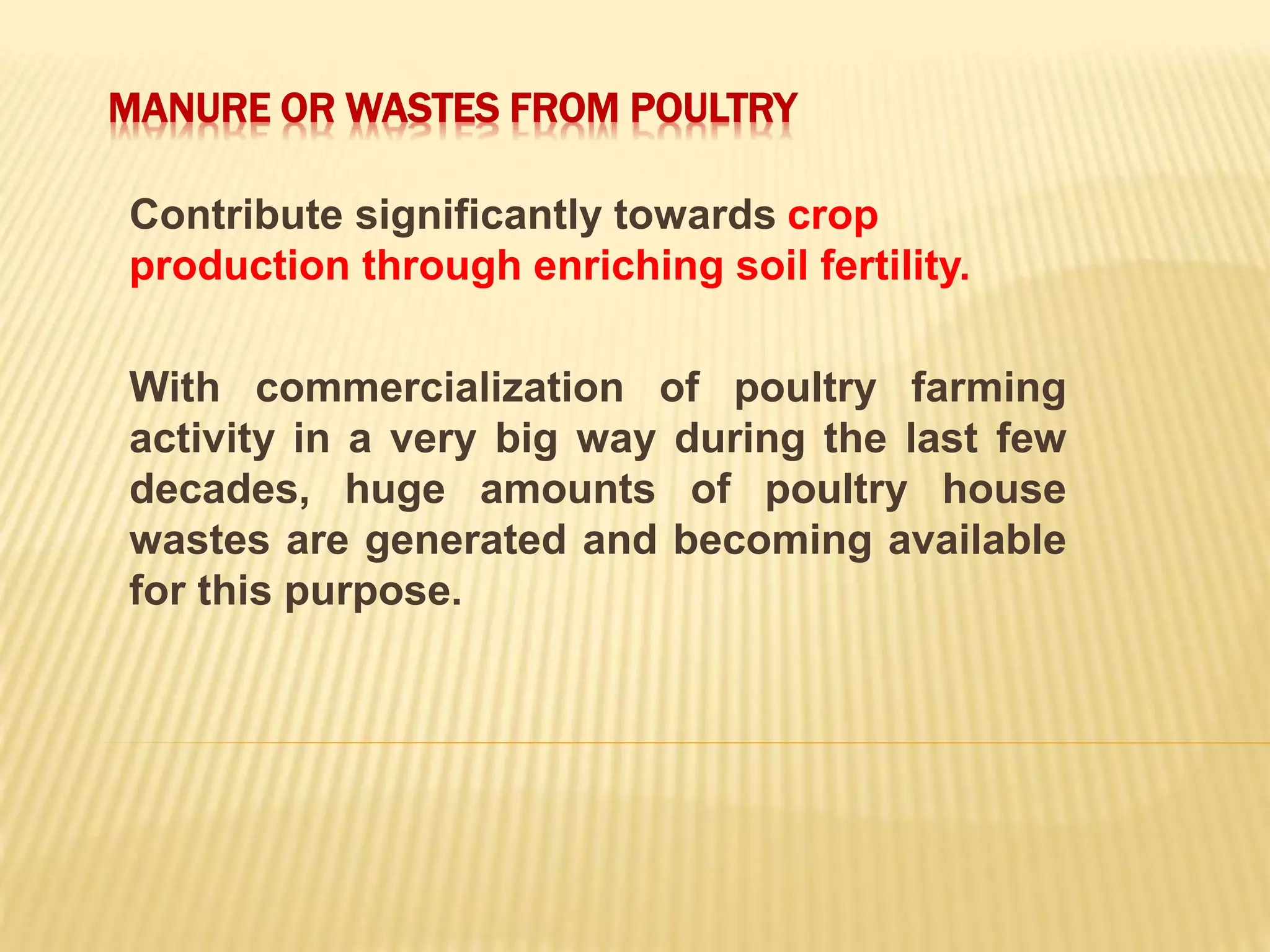 poultry wast management farm system .ppt