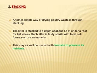 poultry wast management farm system .ppt