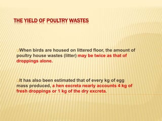 poultry wast management farm system .ppt
