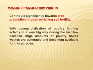 poultry wast management farm system .ppt
