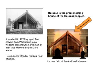 Poupou & whakairo | PPT