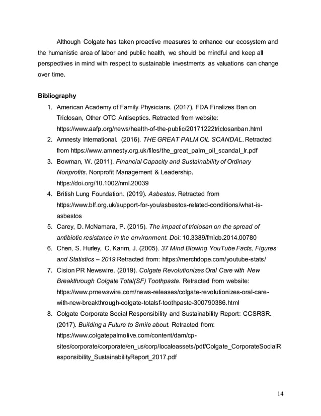 Harvard University: Sustainable Finance and Investment Banking | DOCX ...