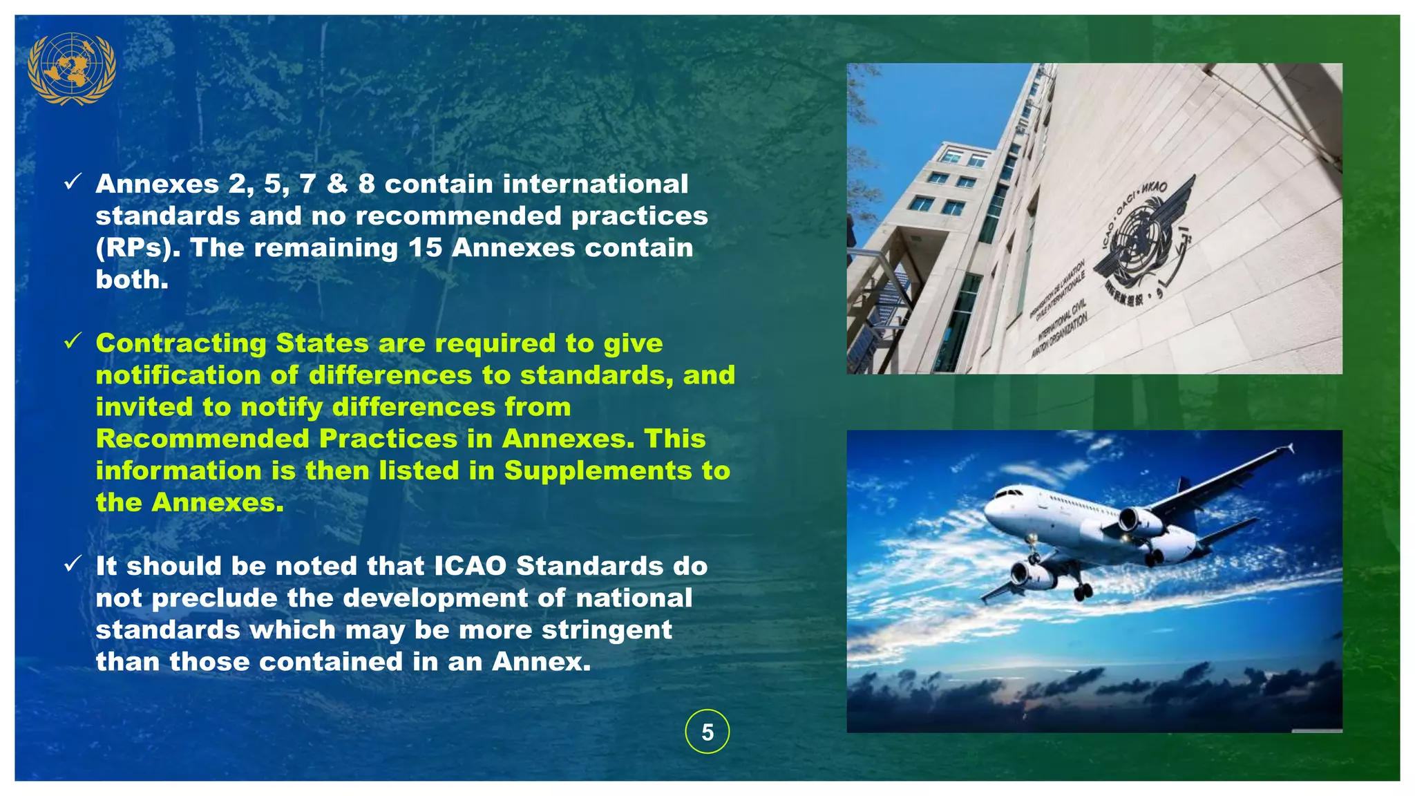 ICAO Rules and Regulations in Airline Industry And ICAO Annexes | PPTX