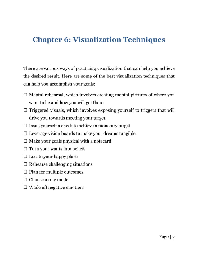 Pov checklist | PDF