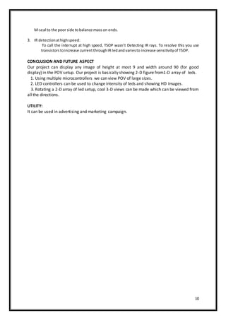 Persistence of Vision Display | DOCX