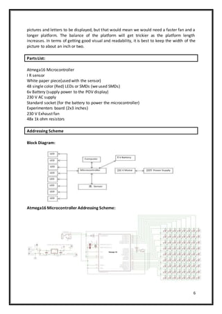 Persistence of Vision Display | DOCX