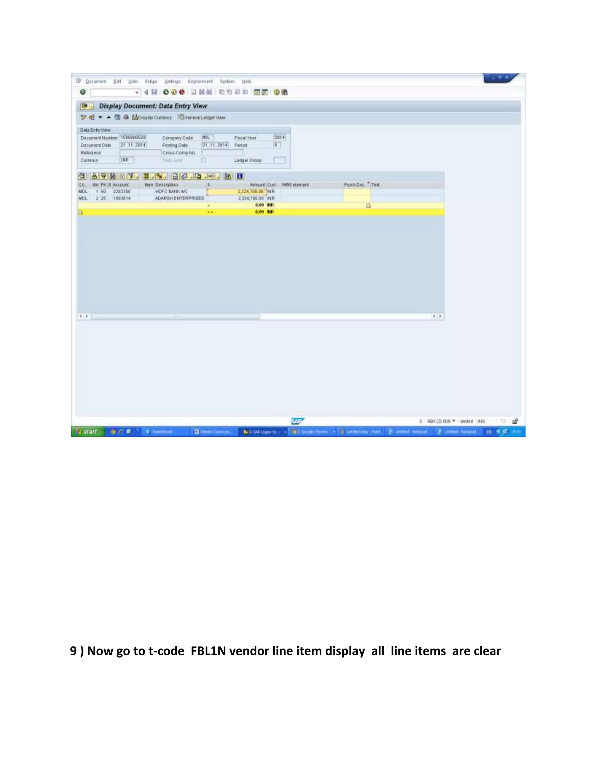Po vendor down pay process SAP | PDF