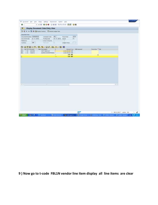 Po vendor down pay process SAP | PDF