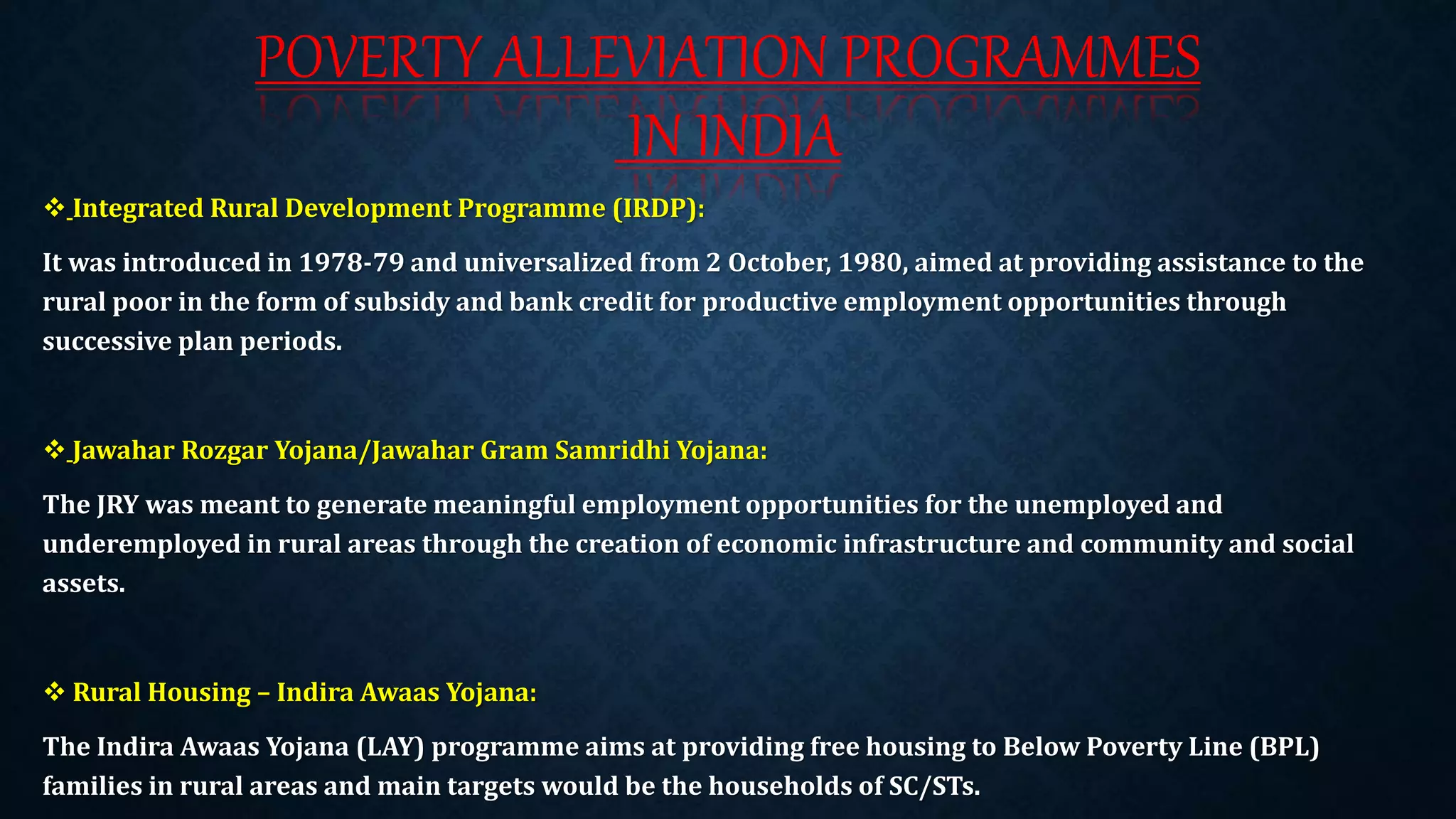 Poverty Presentation | PPTX