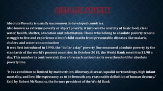 Poverty Presentation | PPTX