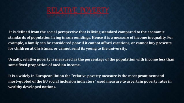 Poverty Presentation | PPTX | Debated Sensitive Social Issues ...