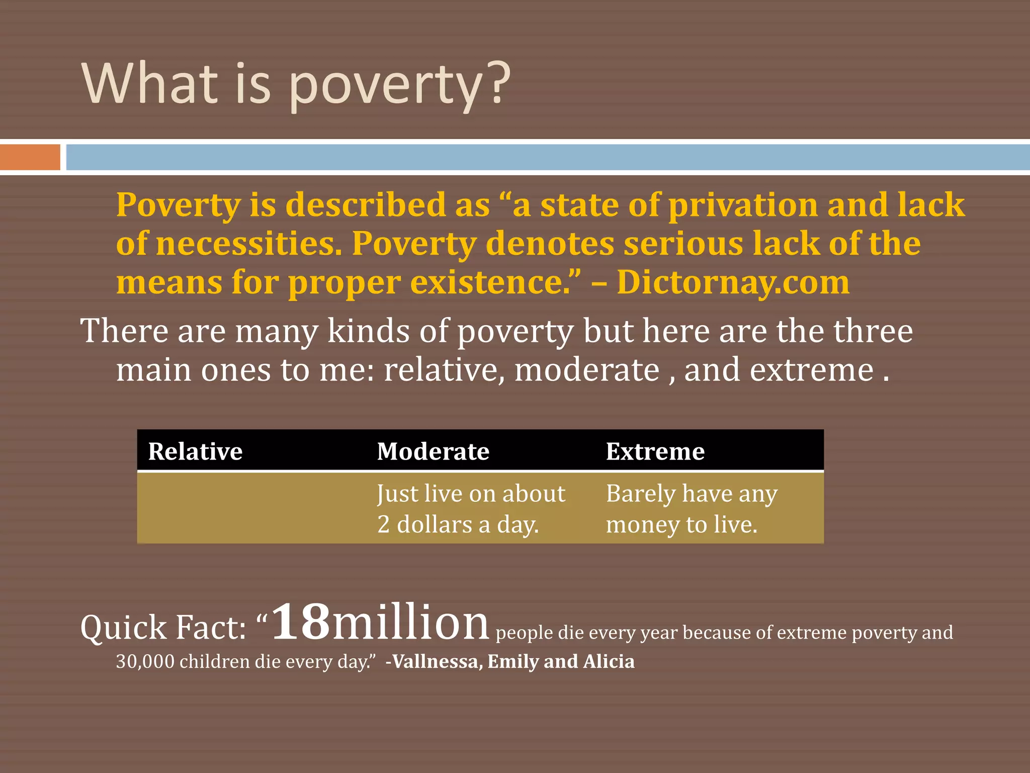 Poverty | PPTX