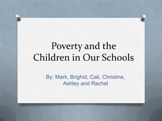 Poverty Presentation | PPTX