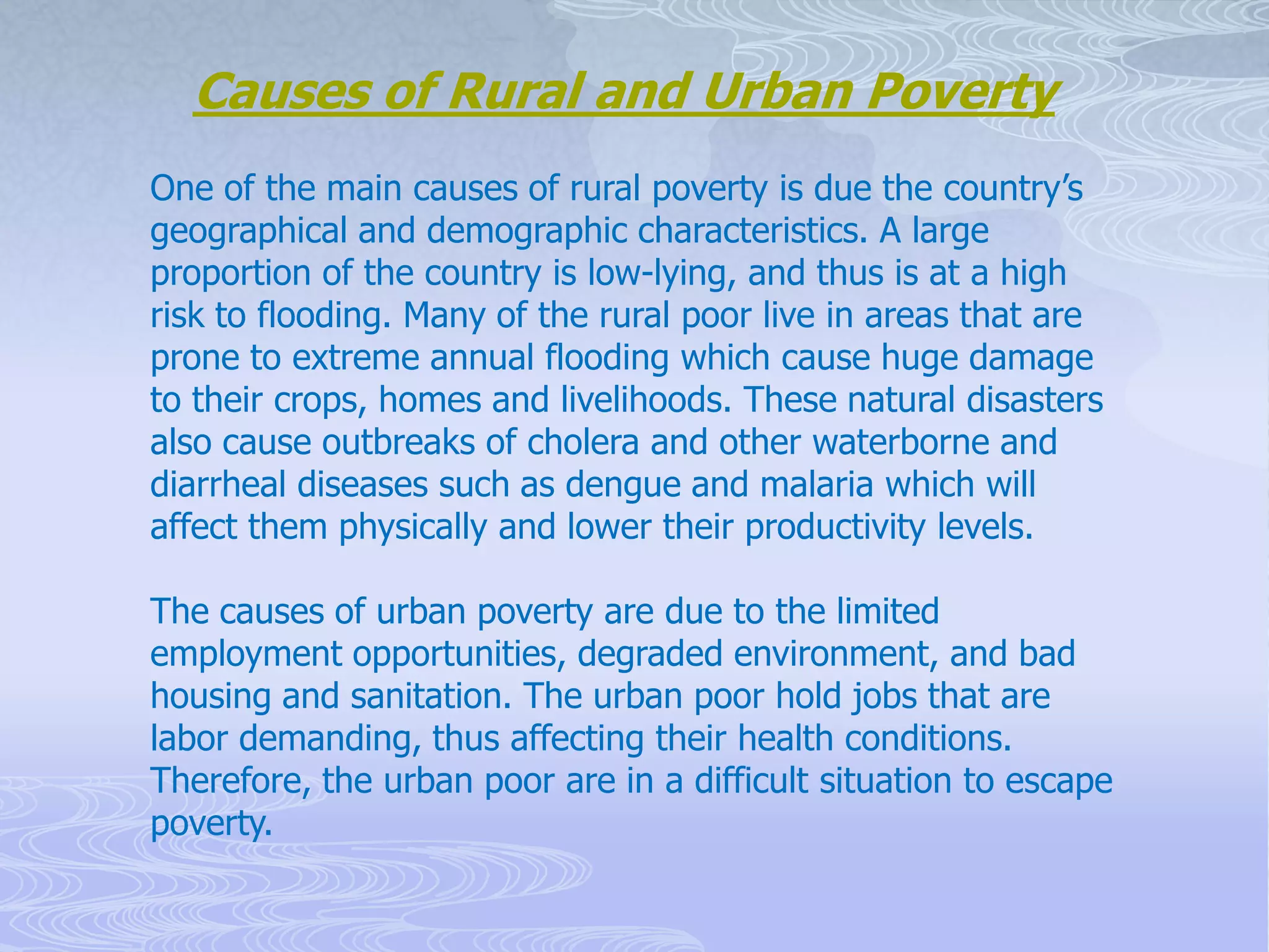 Poverty In Bangladesh | PPTX
