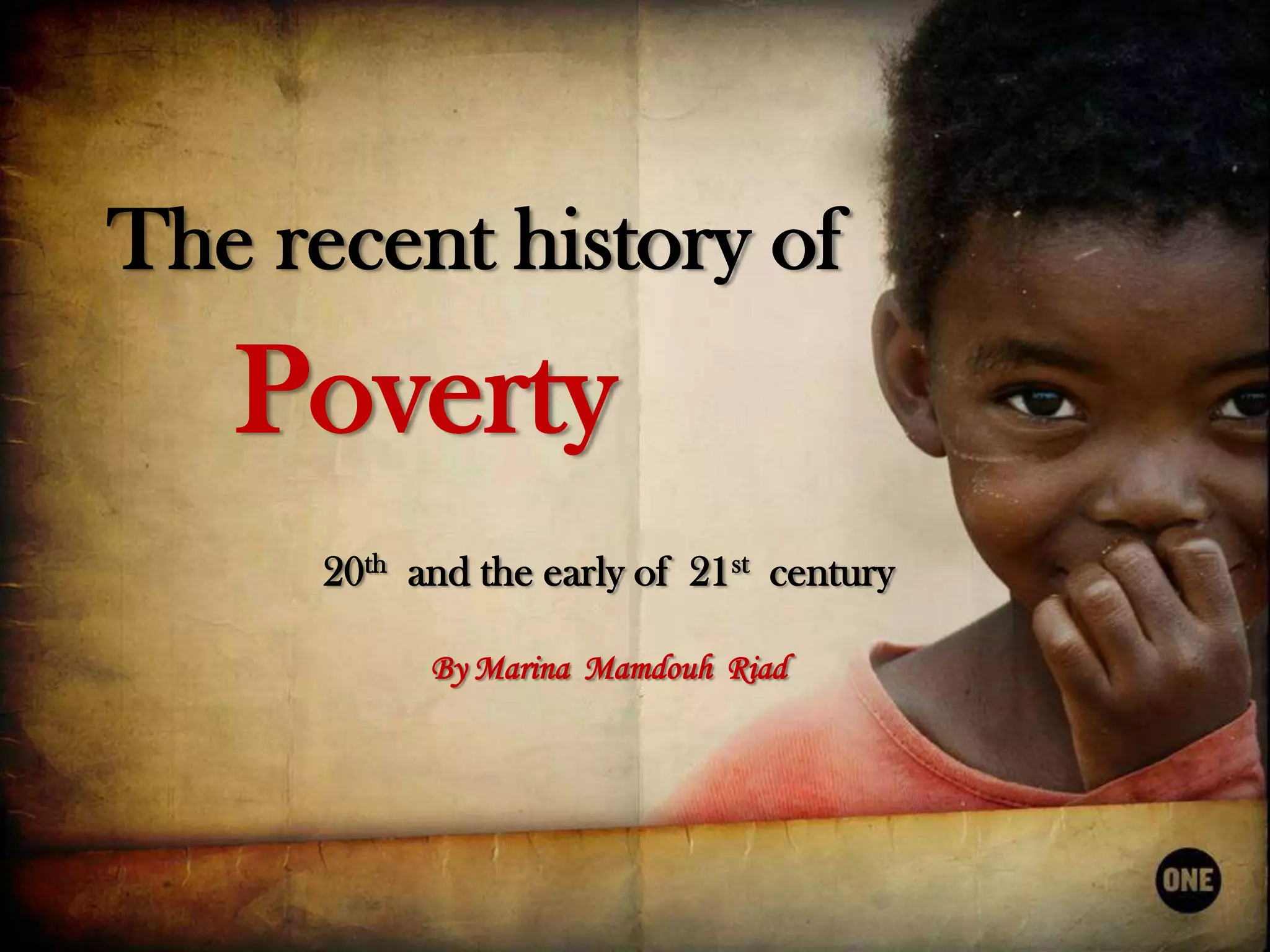 History of Poverty | PPTX
