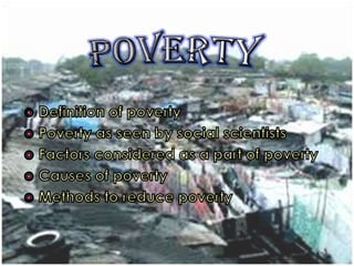 Poverty | PPTX | Debated Sensitive Social Issues | Sensitive Topics