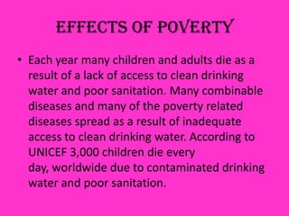 Poverty | PPTX | Debated Sensitive Social Issues | Sensitive Topics