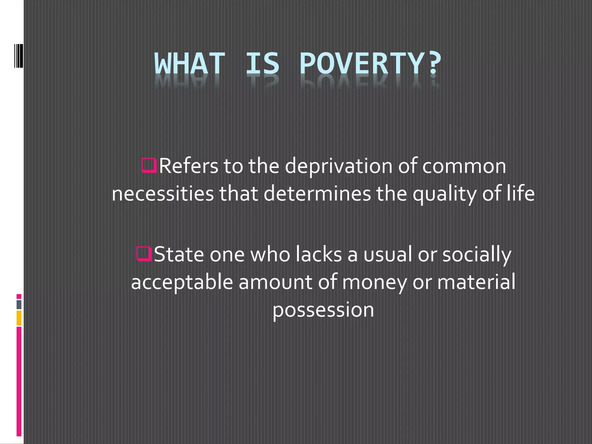 Poverty | PPTX