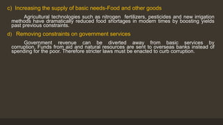 Poverty - its meaning, definitions, alleviation methods | PPSX