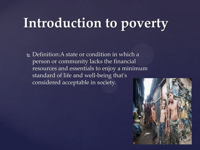 End Poverty Now | PPTX | Debated Sensitive Social Issues | Sensitive Topics