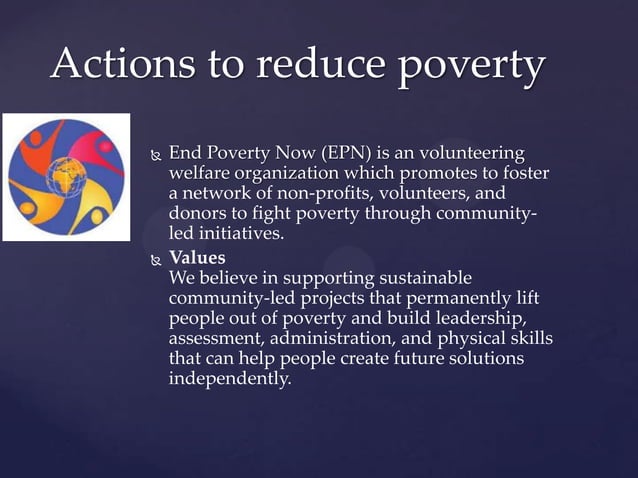 End Poverty Now | PPTX | Debated Sensitive Social Issues | Sensitive Topics