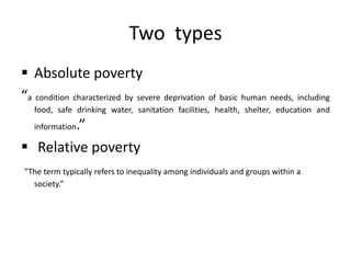 Poverty | PPTX