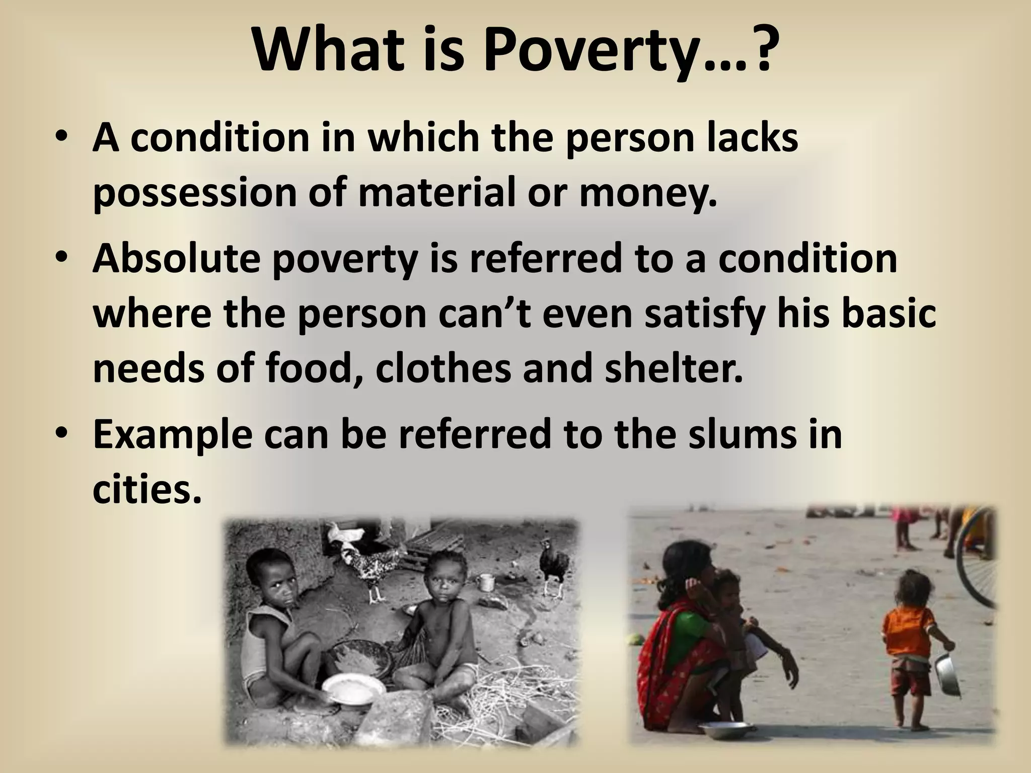 Poverty In India | PPTX