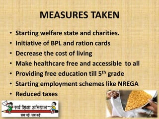 Poverty In India | PPTX