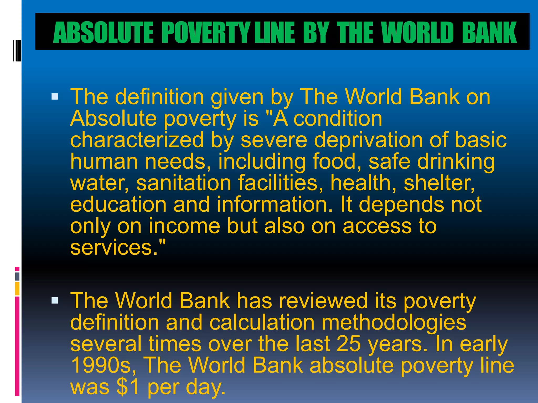 Poverty and shocking facts about poverty | PPTX