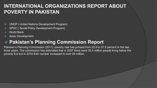 Poverty in Pakistan | PPTX