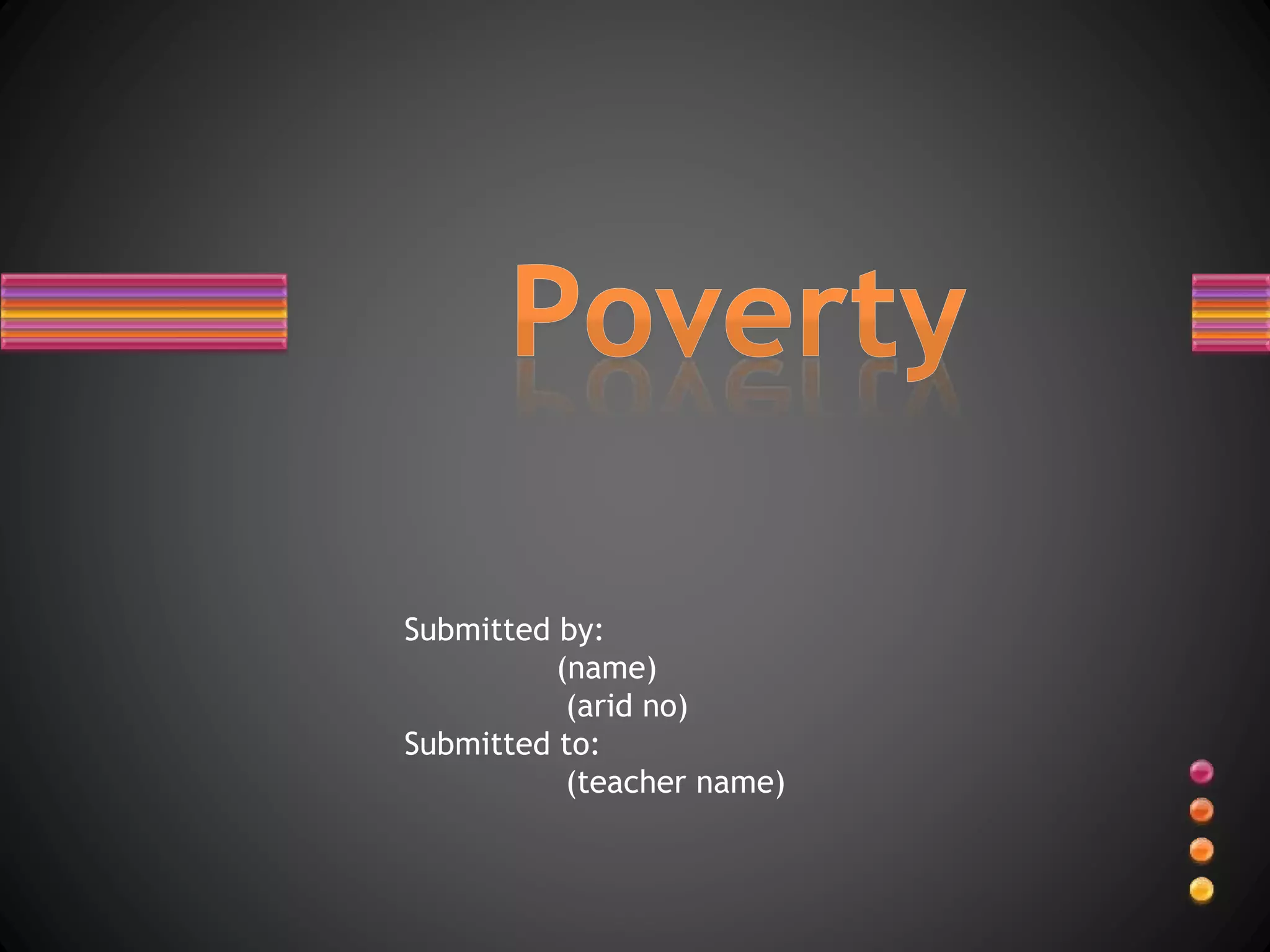 Poverty | PPTX