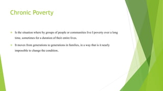 Economics Poverty Lesson | PPTX