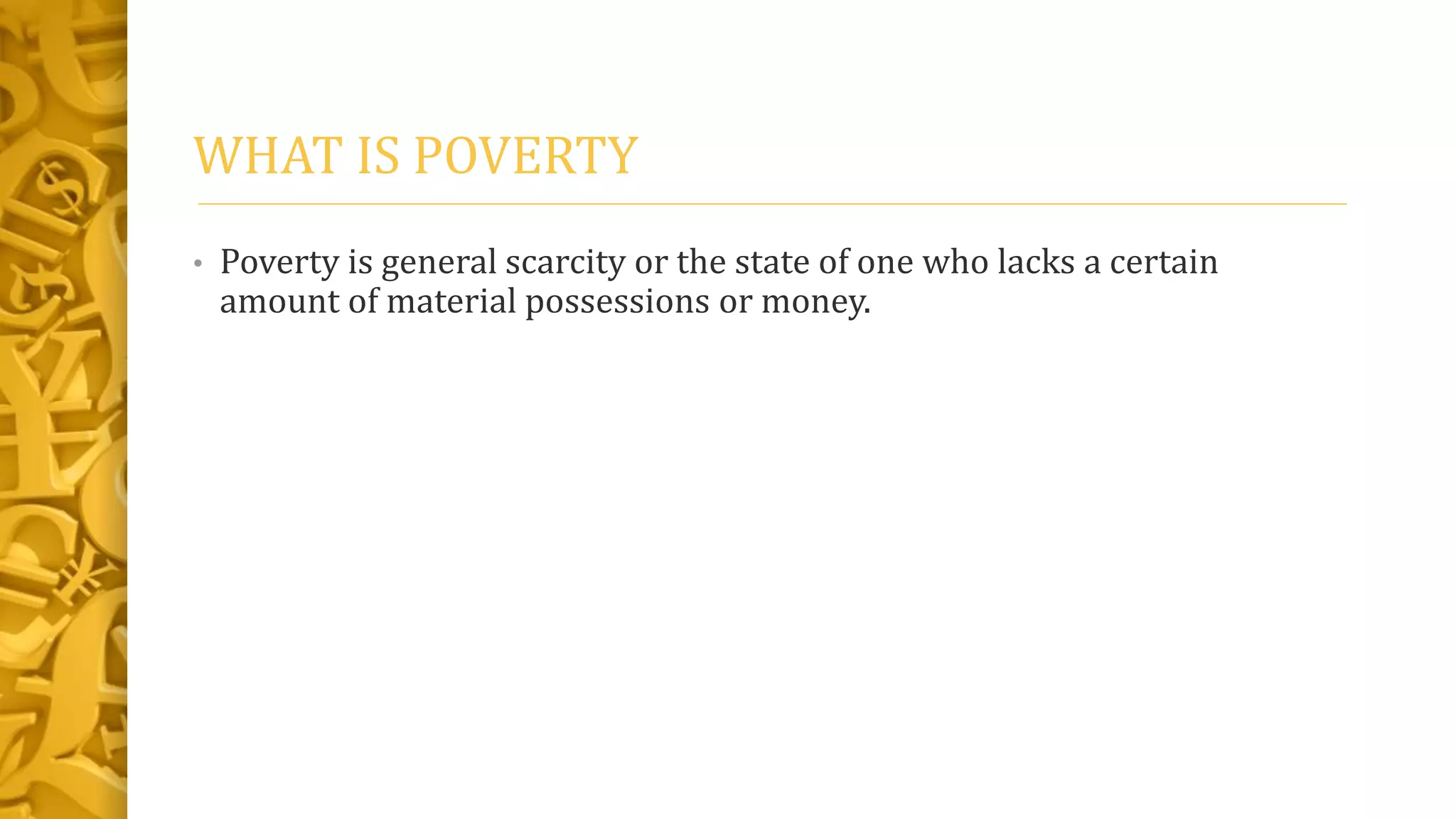 Poverty | PPT