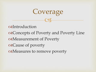 Poverty | PPTX