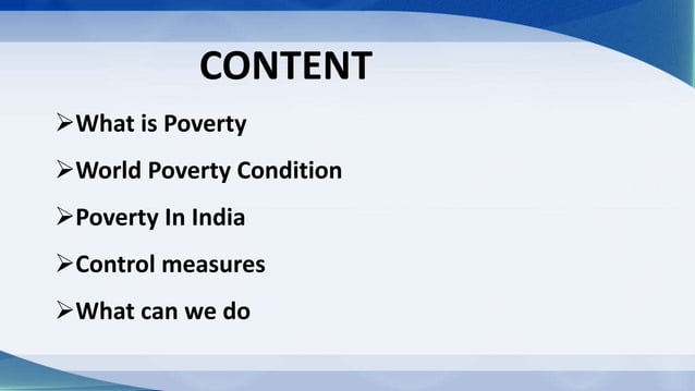 Poverty | PPT