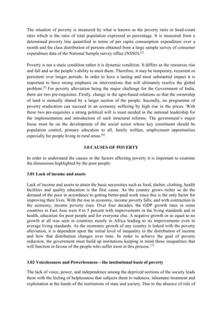 Poverty Alleviation: A Challenge for the Indian Government | PDF