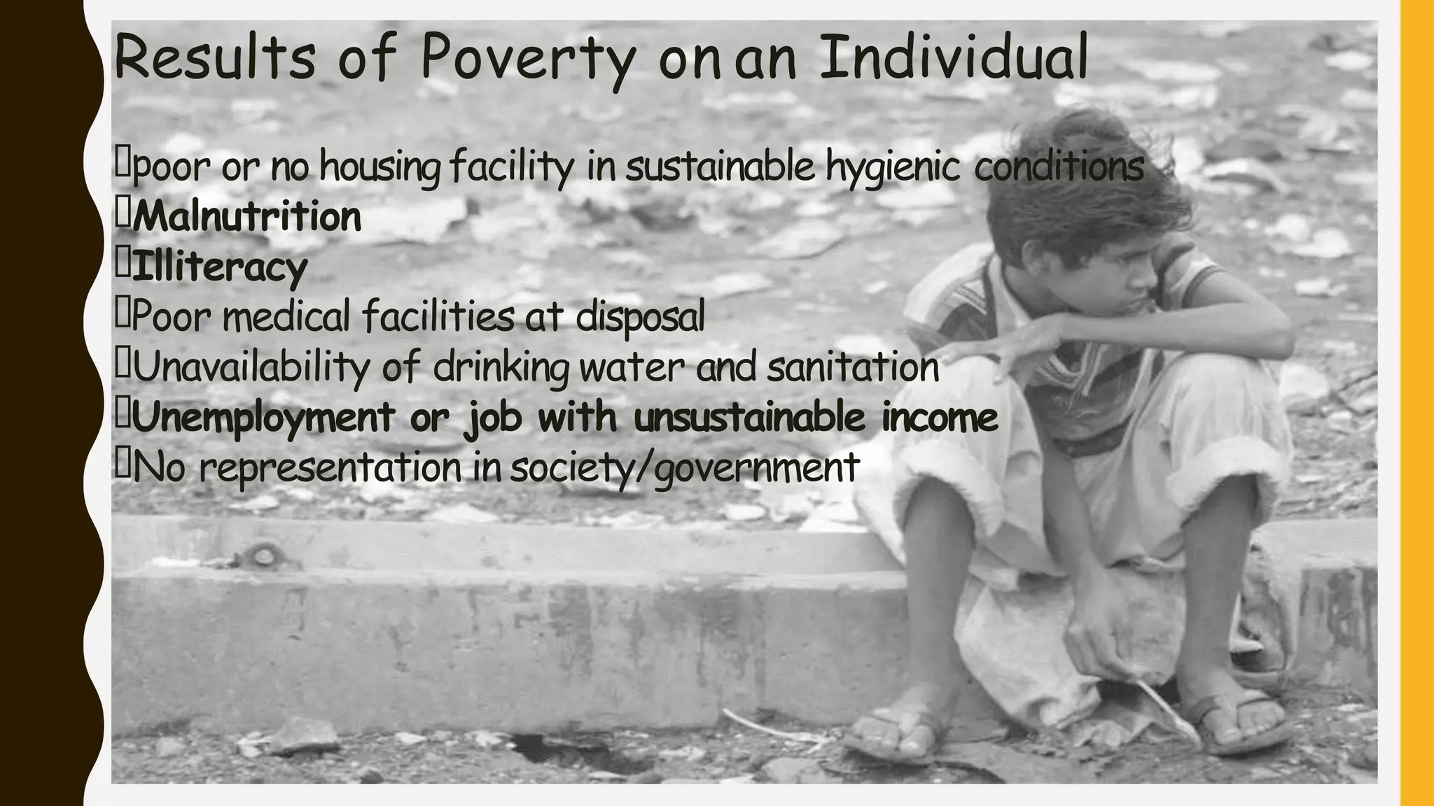 Poverty and hunger | PPTX