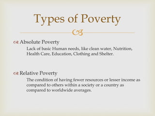 Poverty | PPTX