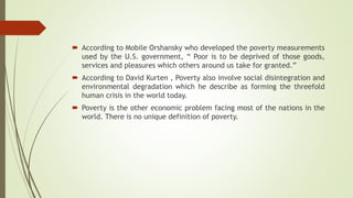 Poverty | PPTX