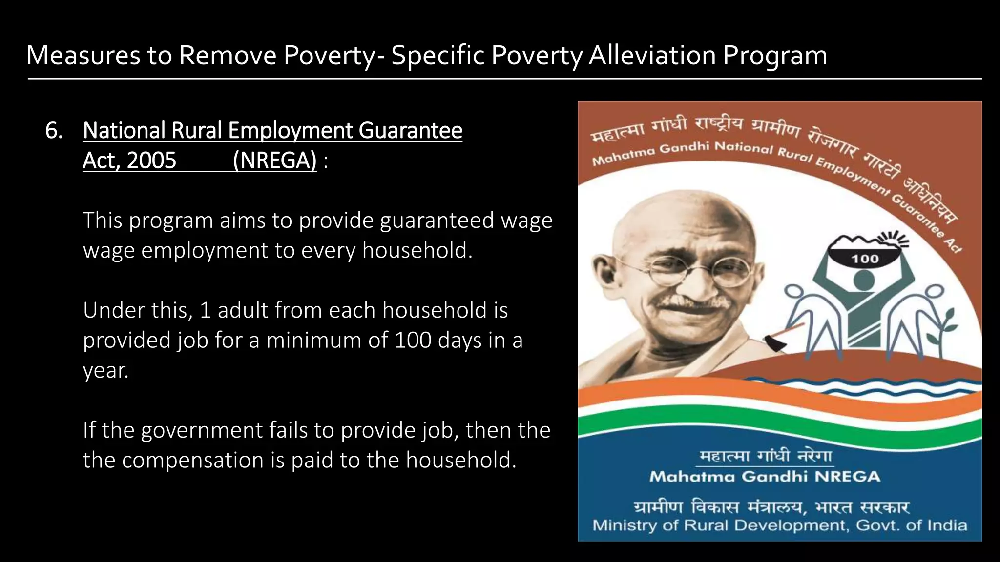 Poverty : The greatest challenge faced by the Indian Economy, Class XII ...